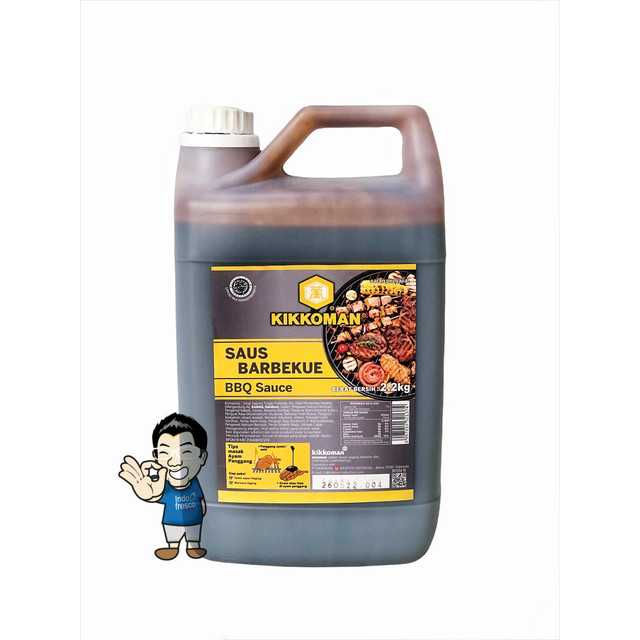 Jual Kikkoman Barbeque BBQ Sauce-Saus Barbekue Jerigen Halal