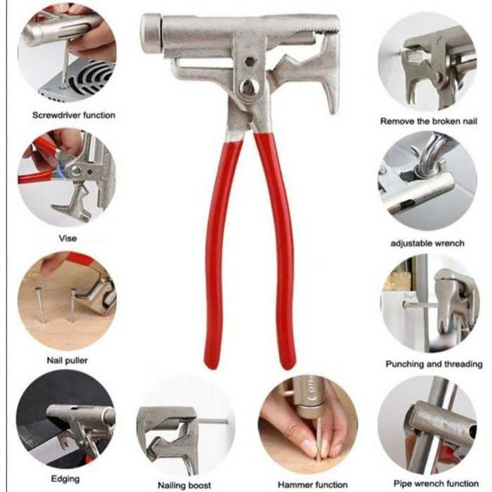 Jual Palu Multifungsi Prime Hammer 10 in 1 | Jakmall.com