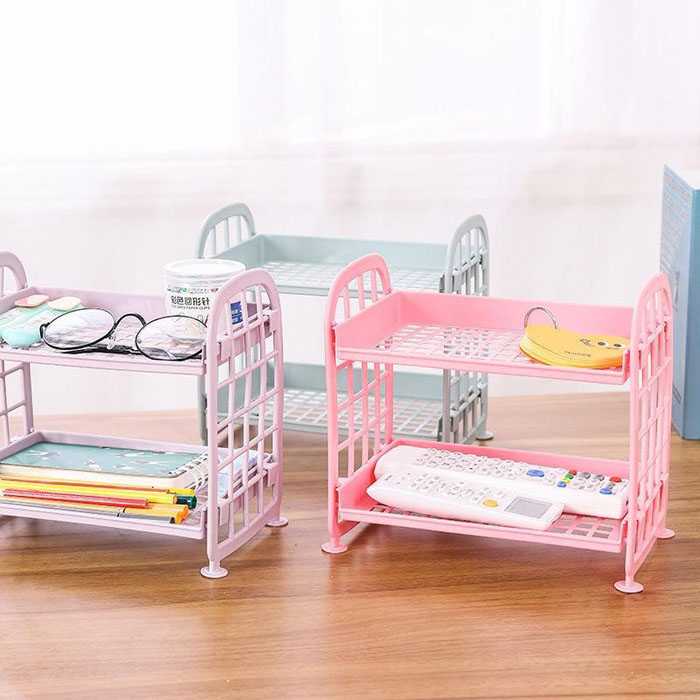 Jual Rak Plastik 2 Susun Mini Serbaguna | Jakmall.com