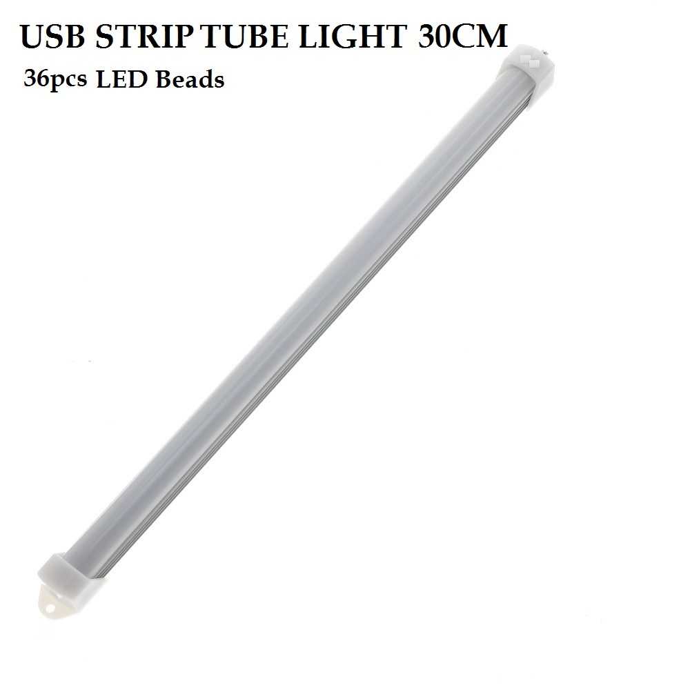 Jual LED Strip Tube Adjustable Light 30cm - Lampu USB 5V Portabel