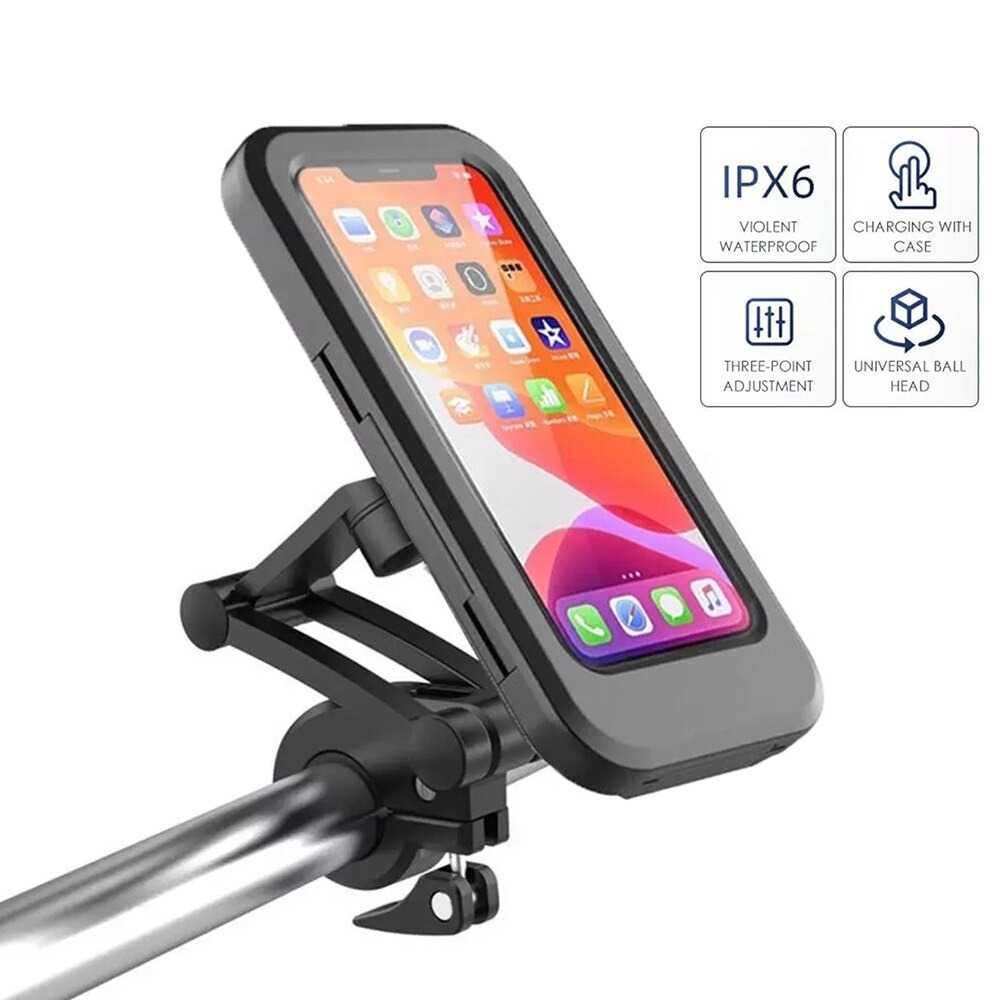 Jual AZM Holder Smartphone Sepeda Adjustable Bicycle Phone Case
