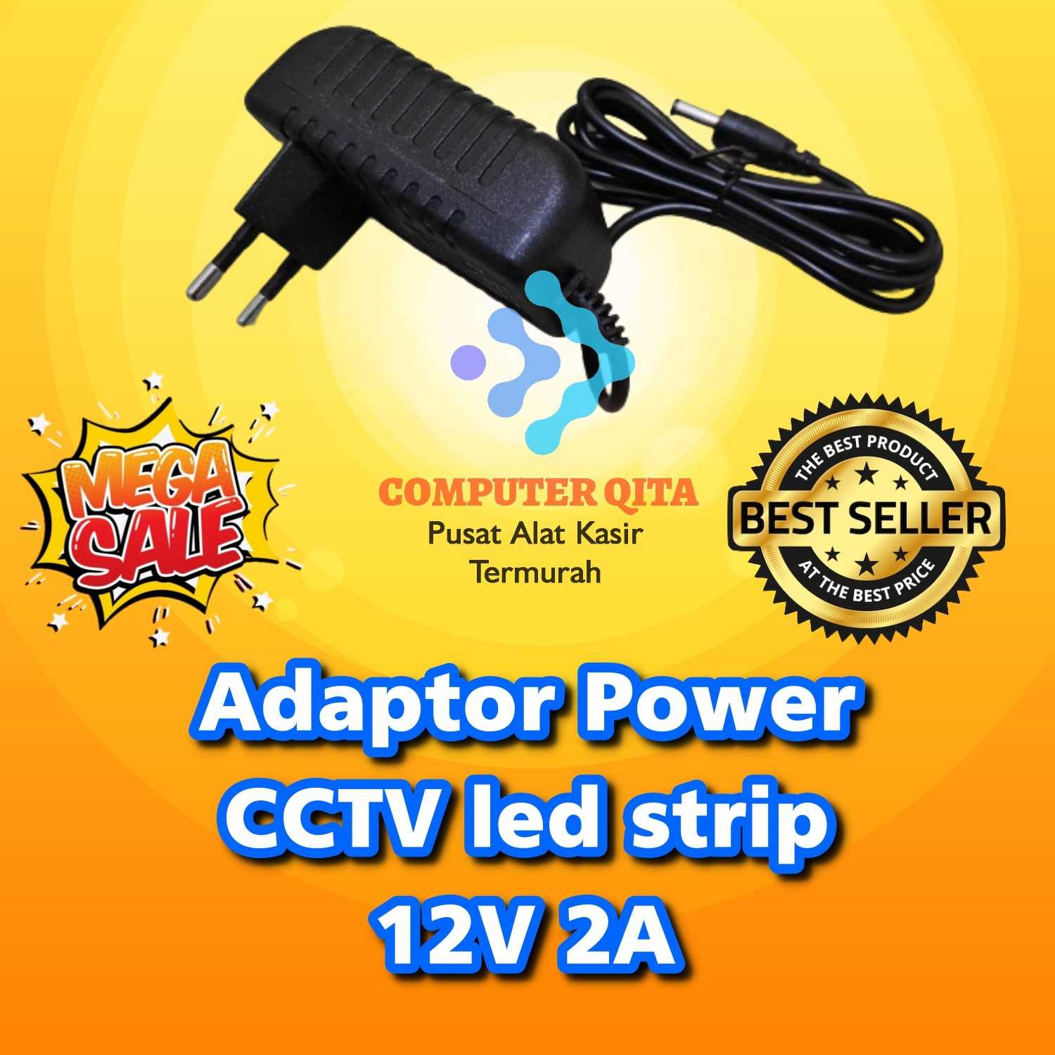 Jual ADAPTOR Power CCTV 12V 2A / Adapter CCTV 2 Ampere 12 Volt