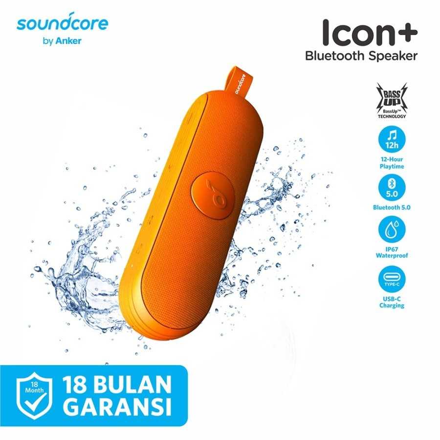 Jual Speaker Bluetooth Anker Soundcore Icon Plus - A3123 | Jakmall.com