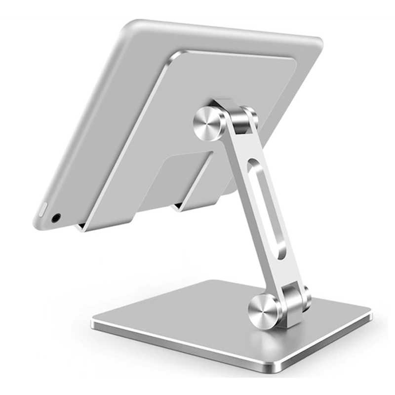 Jual T-WOLF Dudukan Penahan Tablet iPad Stand Holder Aluminium