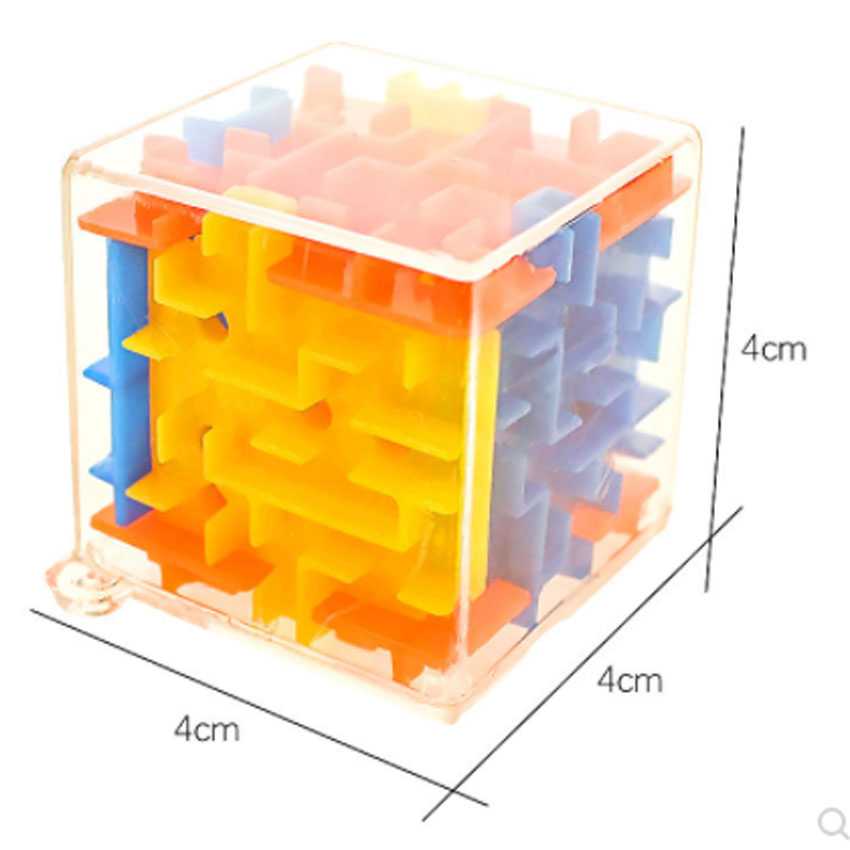 Jual Puzzle Cube 3D Maze Labyrinth 4x4 Speed Magic Cube Mainan