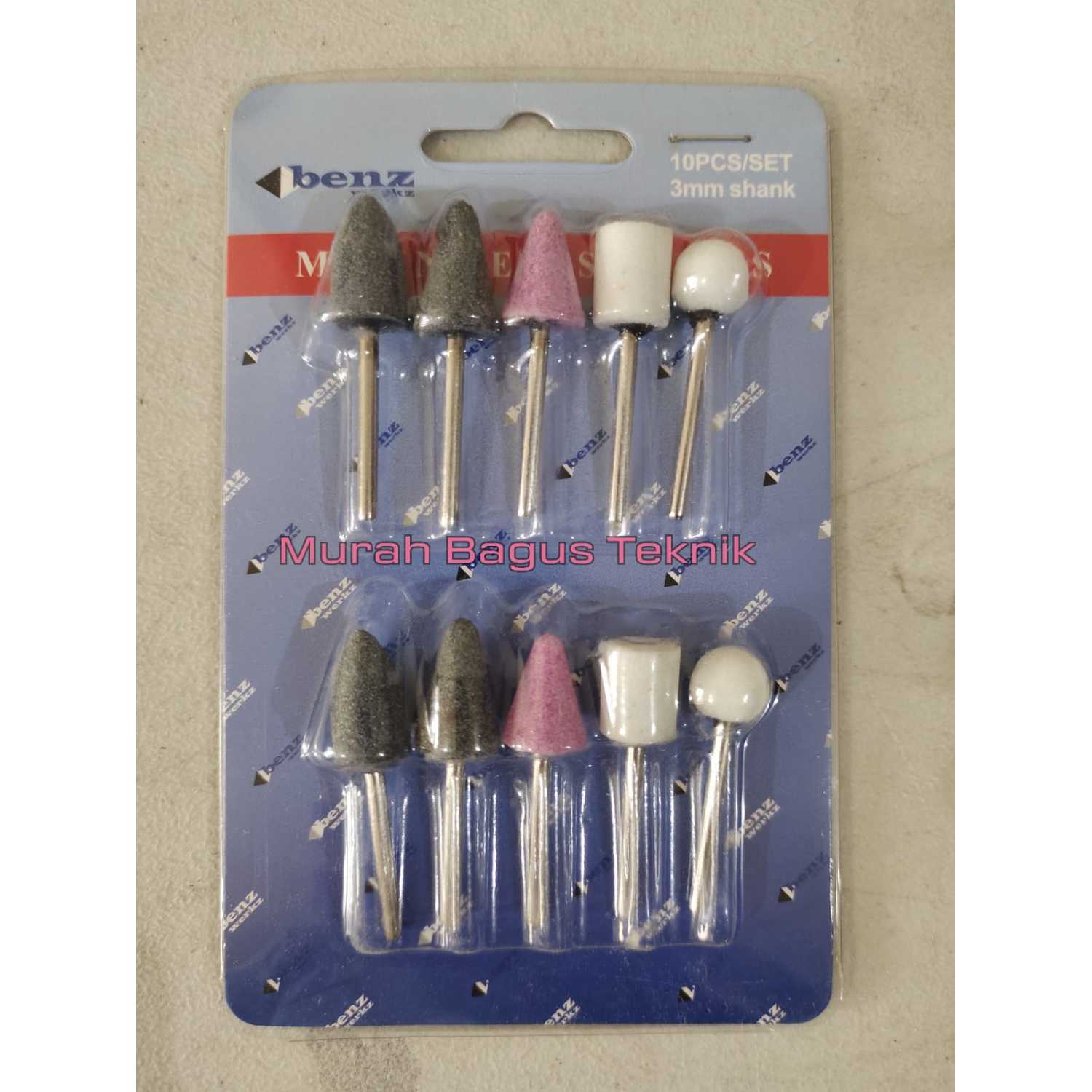 Jual Mounted Stone & Combination AS 3mm Isi 10pcs Batu Pink