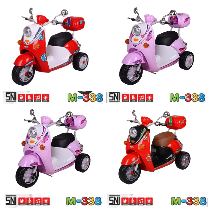 Jual Sepeda Motor Aki Mainan Anak-Anak PMB M338 Murah | Jakmall.com