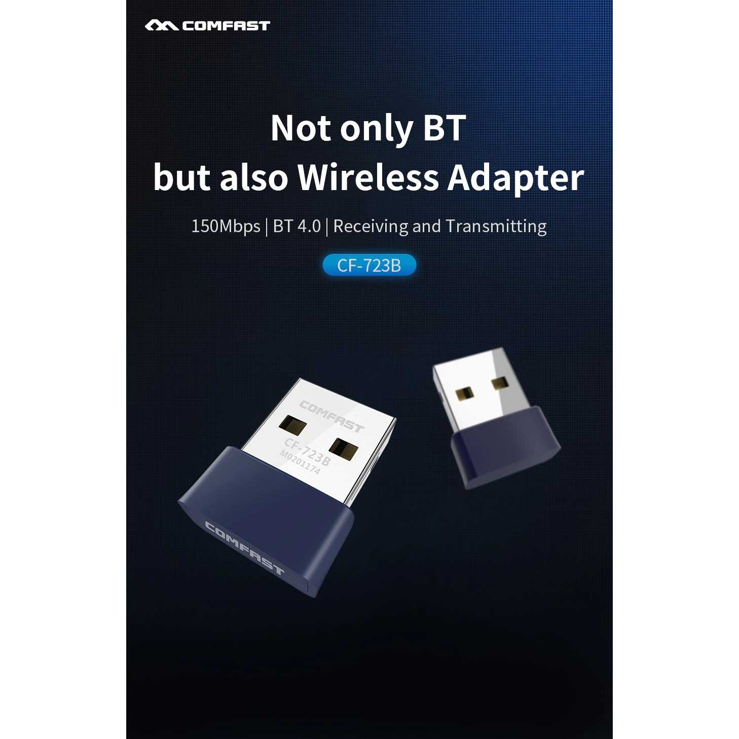 Jual COMFAST CF-723B - 150Mbps USB Dongle Wireless Adapter