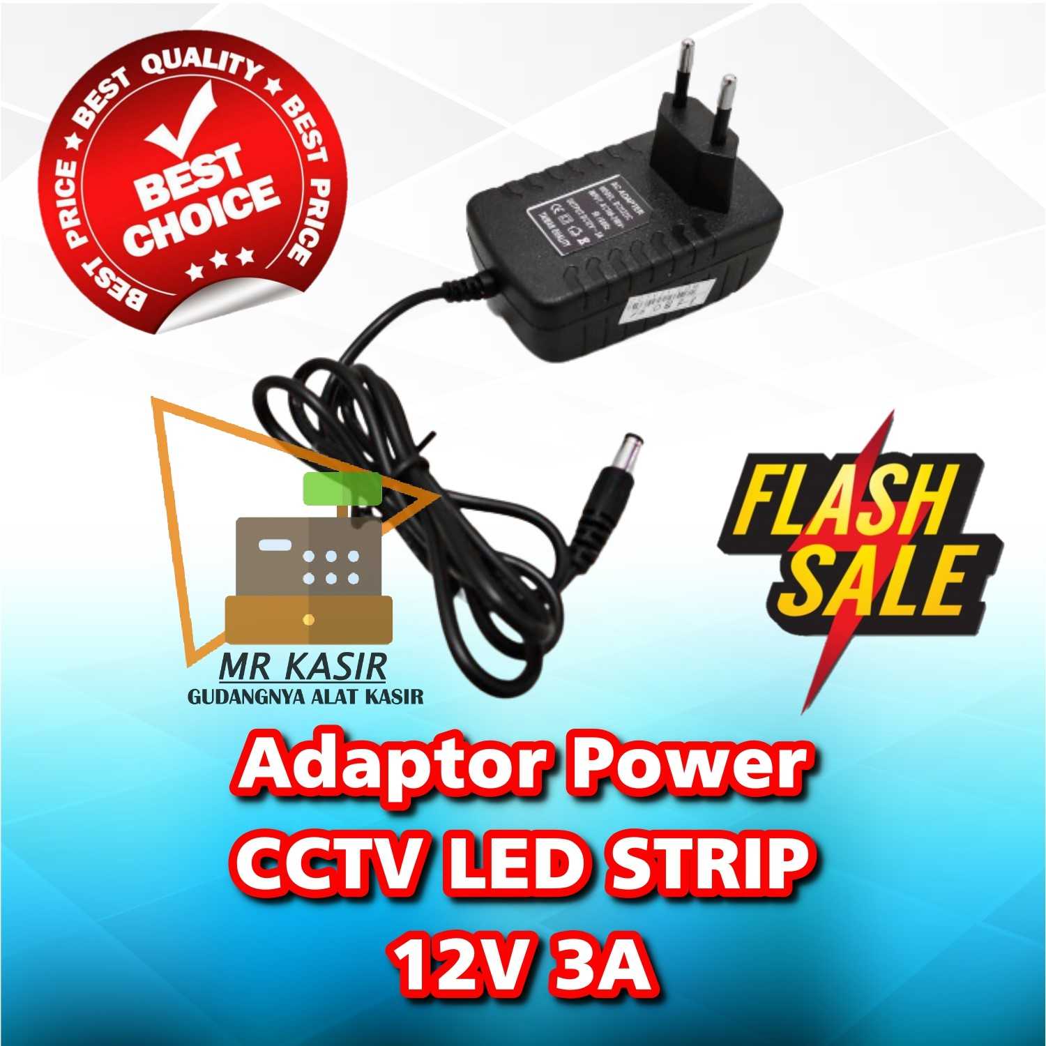 Jual Adaptor Power 12V 3A / Adapter CCTV 3 Ampere 12 Volt CCTV