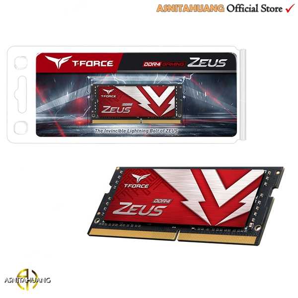 Jual RAM Team T-Force Zeus 8GB DDR4 3200MHz - Ram Laptop 8GB