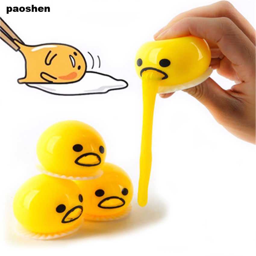 Jual Gudetama Vomit Emoticon Slime - Mainan Telur Muntah Telor