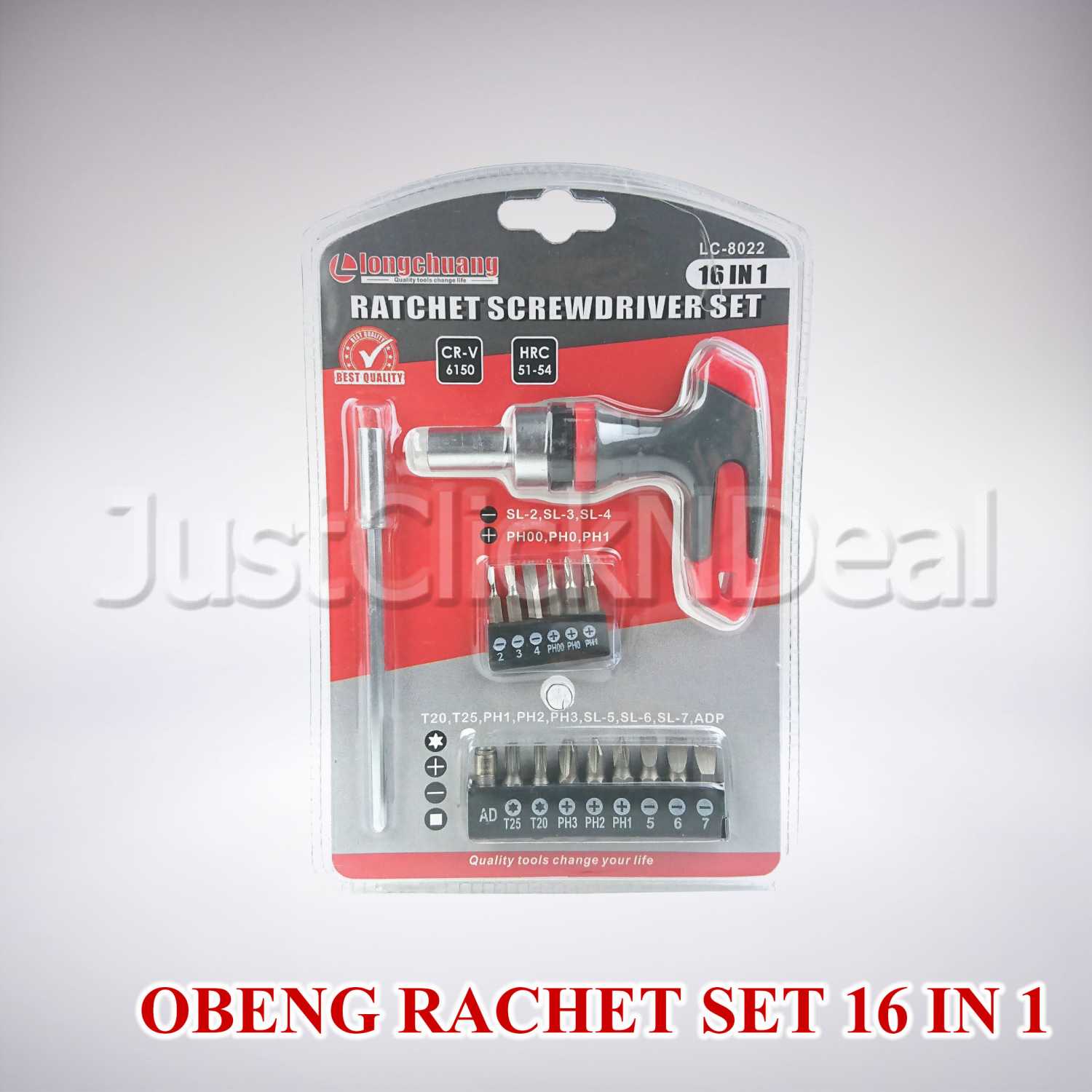 Jual Obeng Rachet Screwdriver Set 16 IN 1 | Jakmall.com