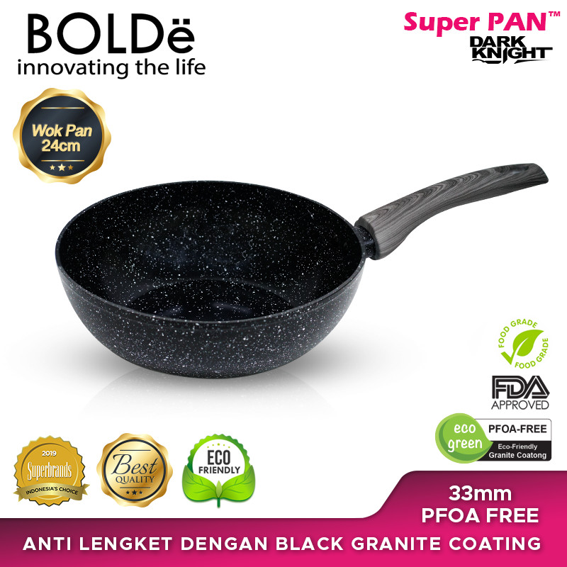 Jual BOLDe Super Pan Wok 24 cm Black | Jakmall.com