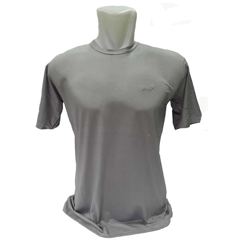 Jual Snta Baju Kaos Tshirt Oblong Polos Lengan Pendek - Abu-abu