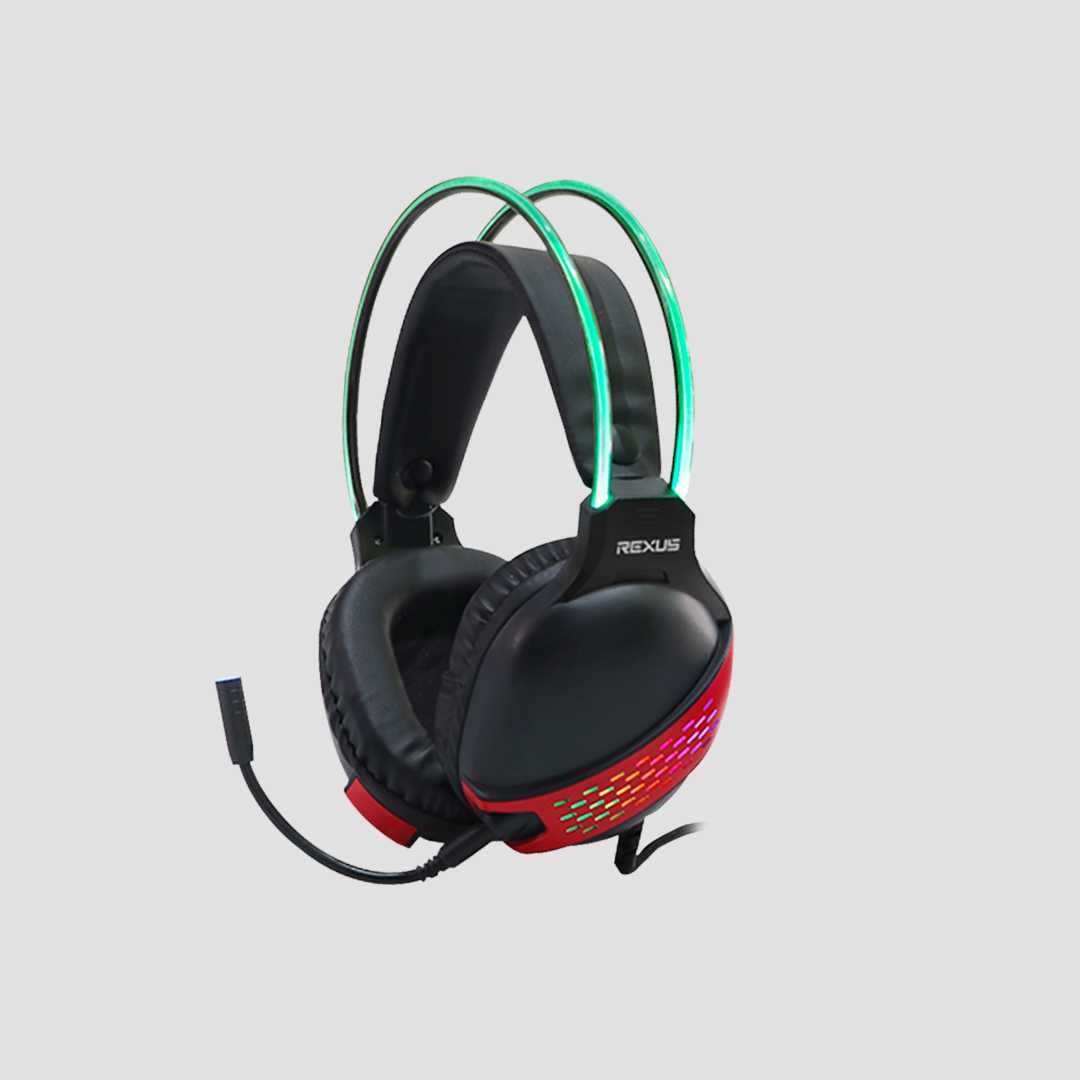 Jual Rexus Headset Gaming Vonix F88 With RGB Headband | Jakmall.com