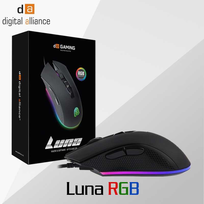 Jual Digital Alliance Luna RGB Gaming Mouse | Jakmall.com