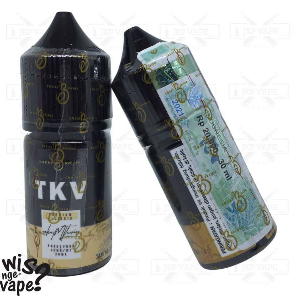 Jual TKV Tobacco Kreme Vanilla 30ml - By Emkay MTL Liquid Vape