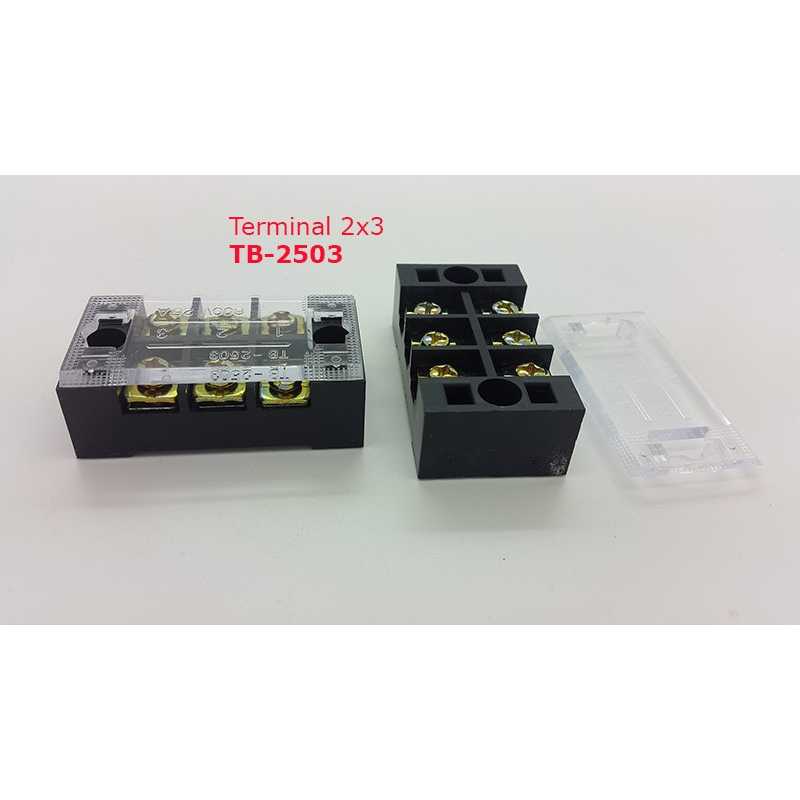 Jual TERMINAL BLOCK TYPE TB-2503 2x3 25A | Jakmall.com