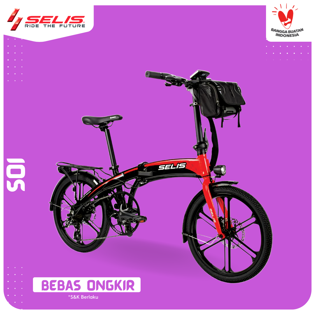 Jual SEPEDA LISTRIK SELIS TIPE 501 ( SPIRIT OF INDONESIA )