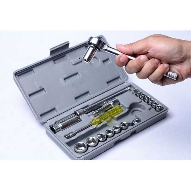 Jual Kunci Socket Wrench 1 Set 21 pcs | Jakmall.com