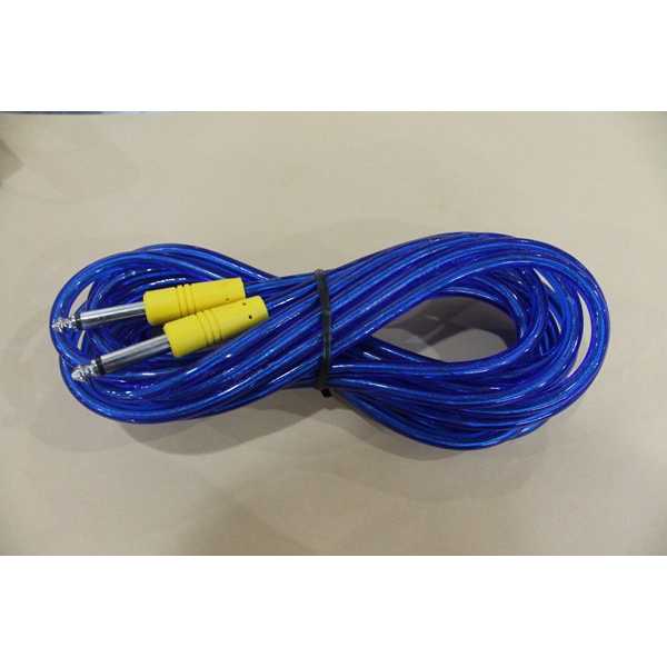 Jual Kabel Mic + 2 jack akai mono 5 meter ( Kualitas bagus