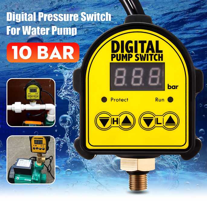 Jual AQUALIN Pengatur Pompa Air Digital Automatic Pump Switch