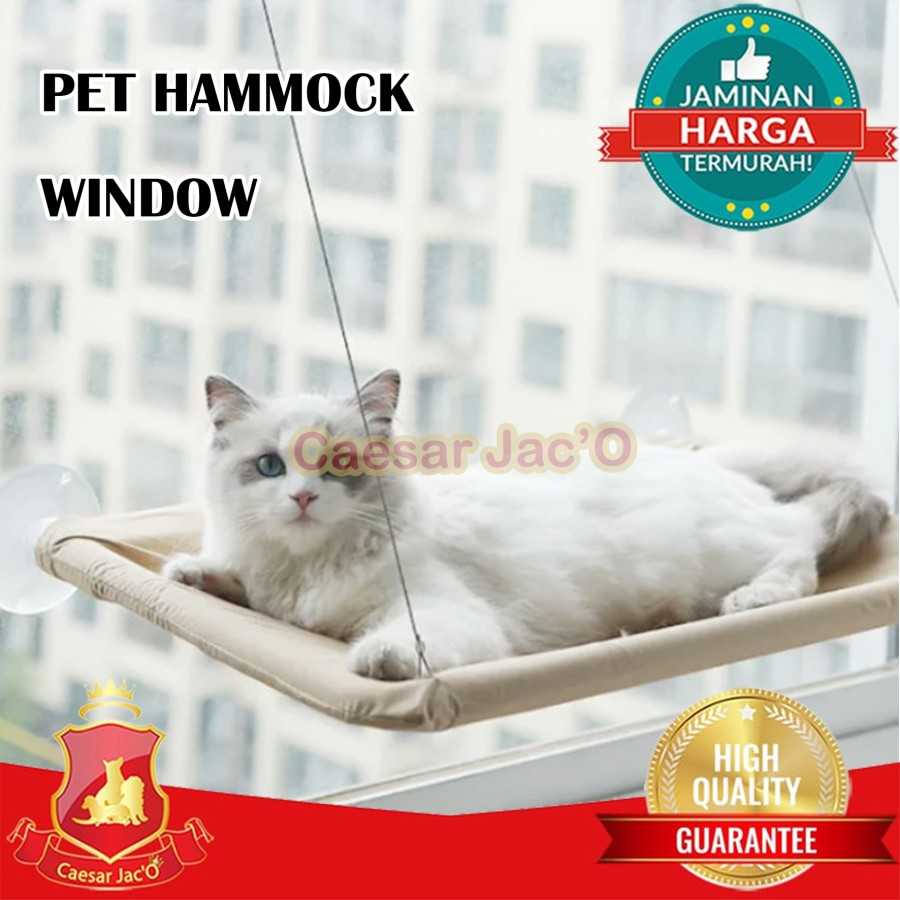 Jual Tempat Tidur Kucing Cat Hammock Window Bed Summer Style