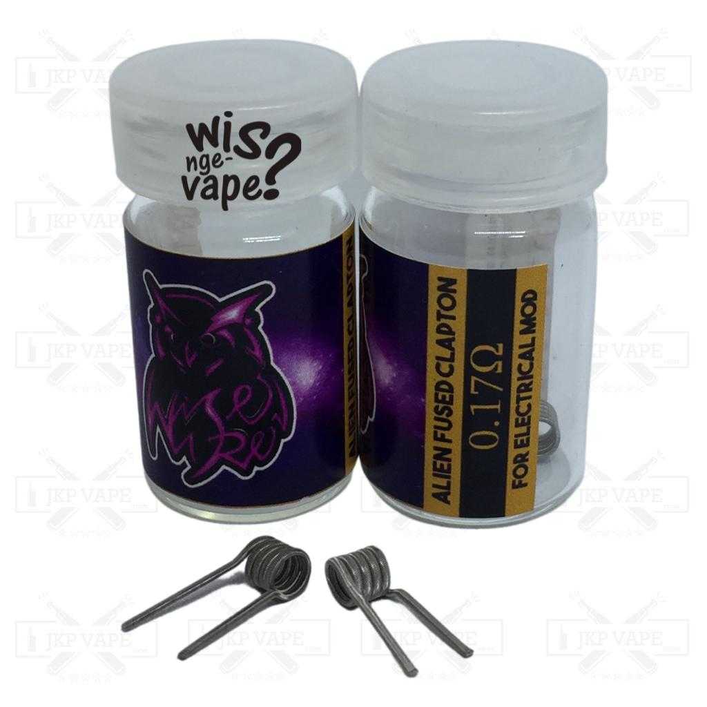 Jual Wise Wire Tricore Alien Fused Clapton - Coil Buwung Ungu