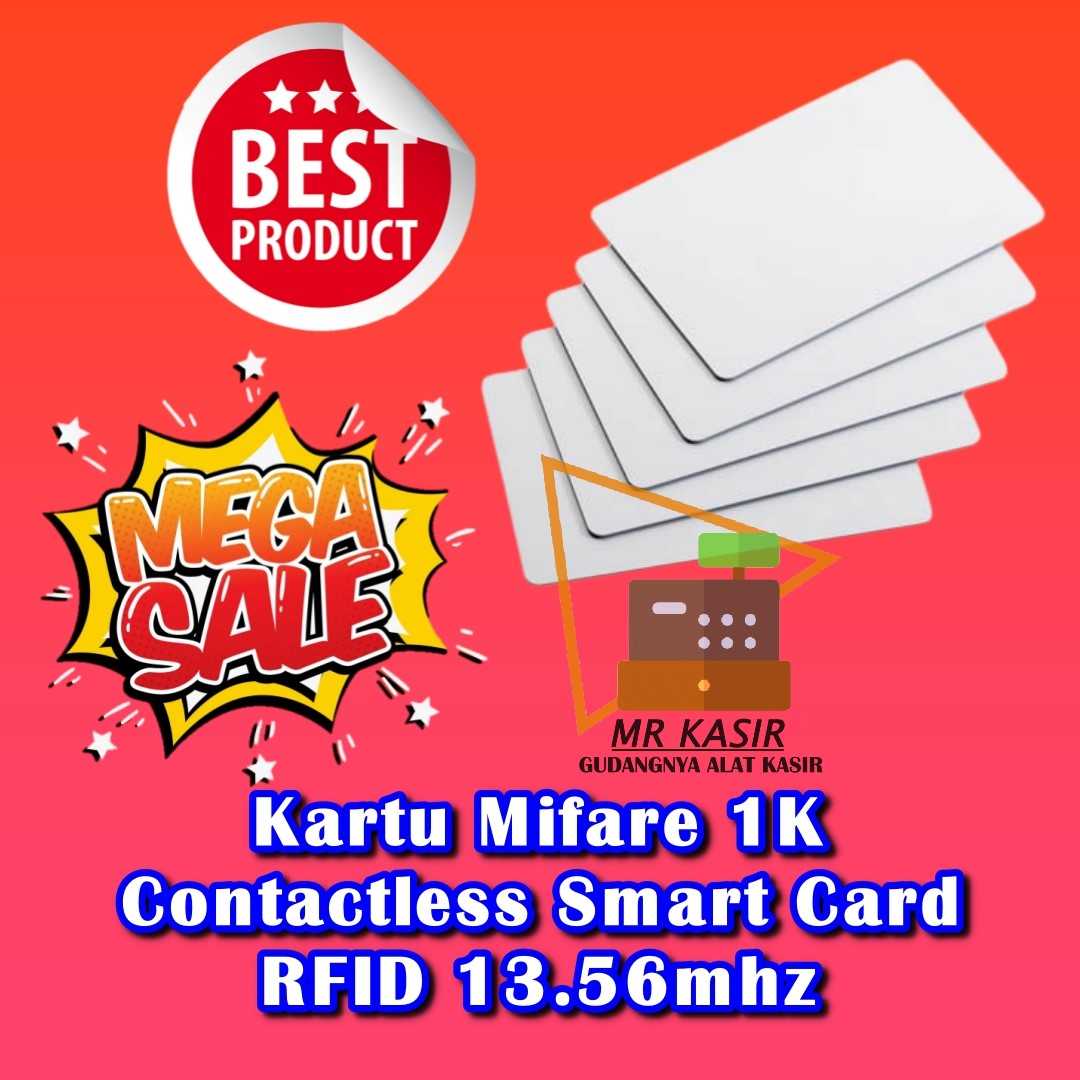 Jual Kartu Mifare 1K Contactless Smart Card RFID 13.56mhz