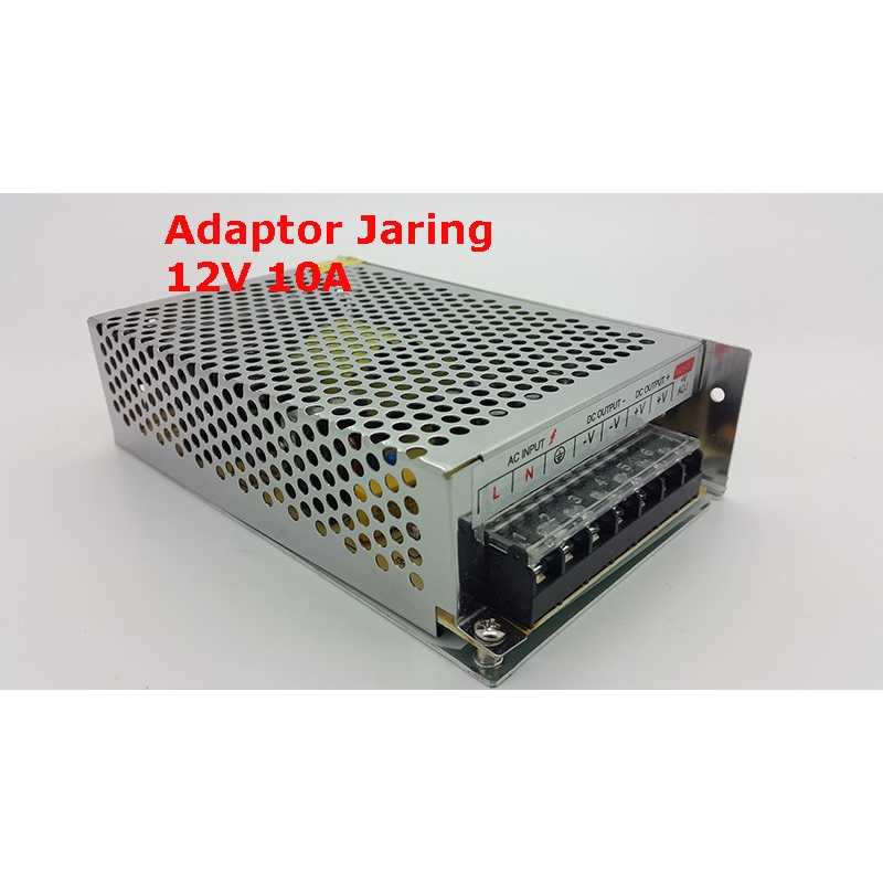Jual Adaptor jaring 12v 10A / 12 volt 10 ampere | Jakmall.com