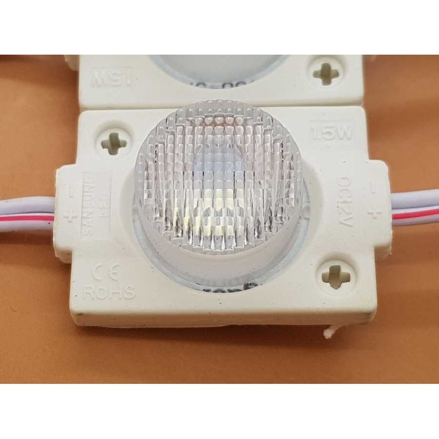 Jual Cahaya PUTIH 1.5w samsung new SMD 3030 injection led module