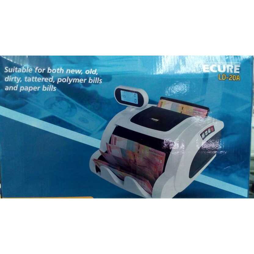 Jual Secure LD-20A Mesin hitung uang / penghitung uang / Money