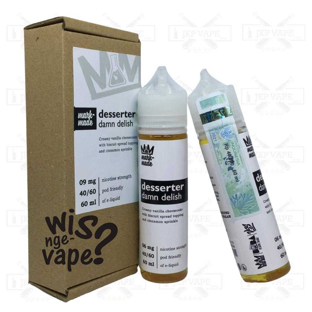 Jual Desserter Damn Delish 60ml - By Mark Made MTL Liquid Vape