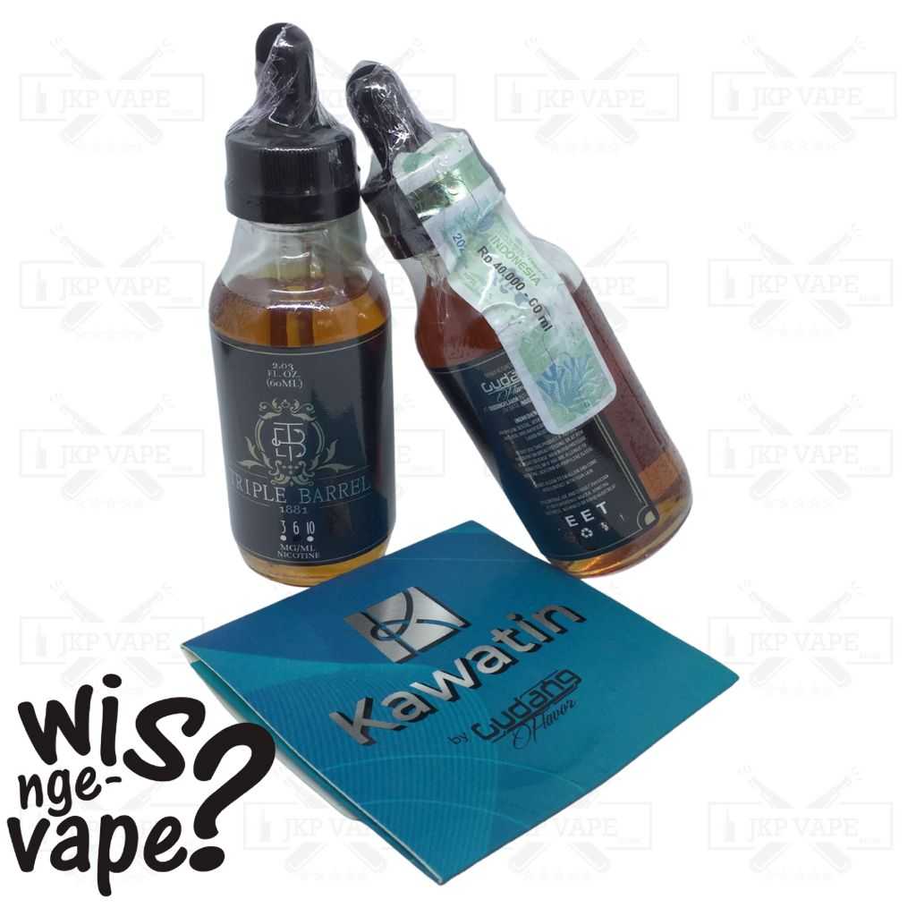 Jual Triple Barrel 1881 Coconut Whskey - Liquid Vape Freebase