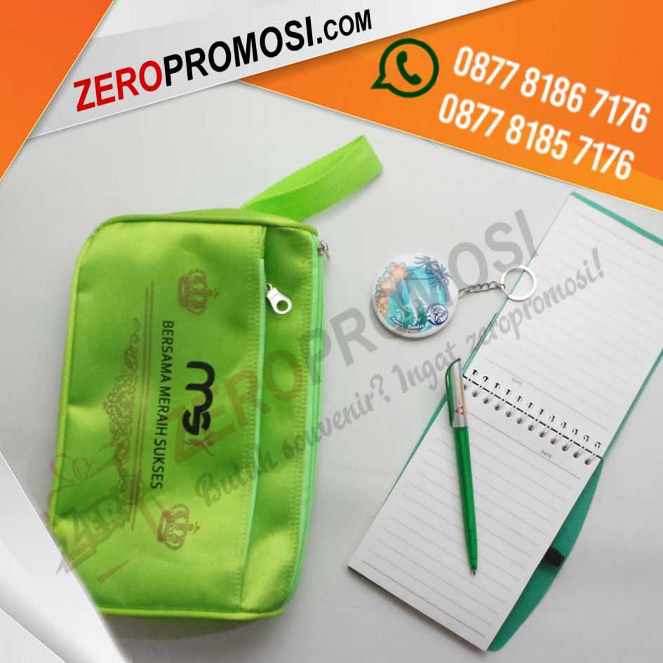 Jual Produk Paket Souvenir Seminar Kit Pouch Seri B Dengan