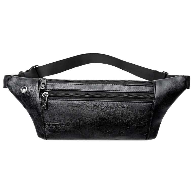 Jual Rhodey Tas Pinggang Selempang Pria Waistbag Bahan Kulit