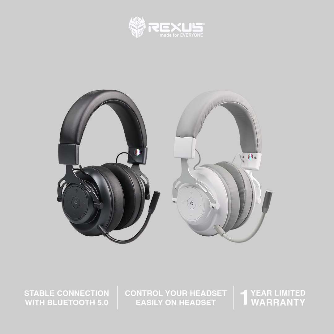 Jual Rexus Headset Gaming Bluetooth Thundervox Stream HX-28
