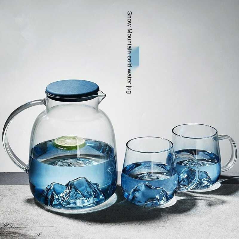 Jual LENG SHUI HU Teko Pitcher Teh Jus Borosilicate Glass 1.8L