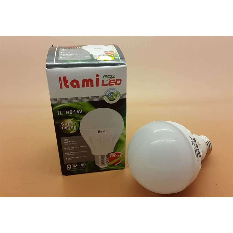 Jual Lampu LED 9 watt Merk ITAMI Cahaya putih | Jakmall.com