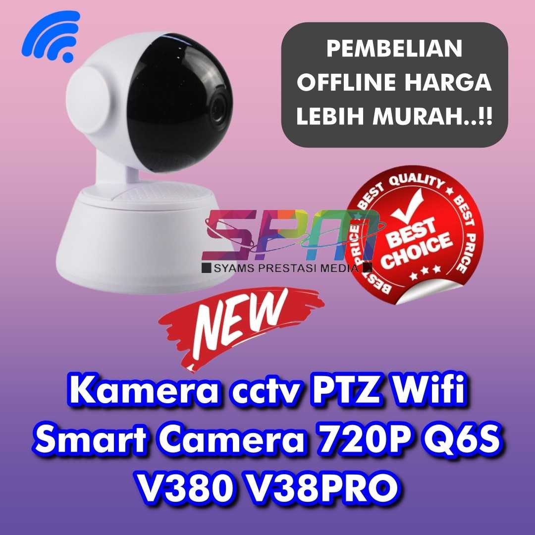 Jual Kamera cctv PTZ Wifi Smart Camera 720P Q6S V380 V38PRO