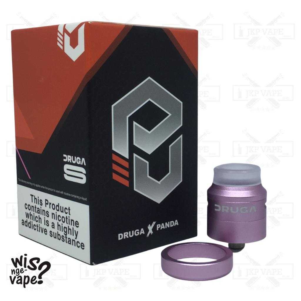 Jual Druga X Panda RDA 22mm Limited Edition Single Coil Authentic