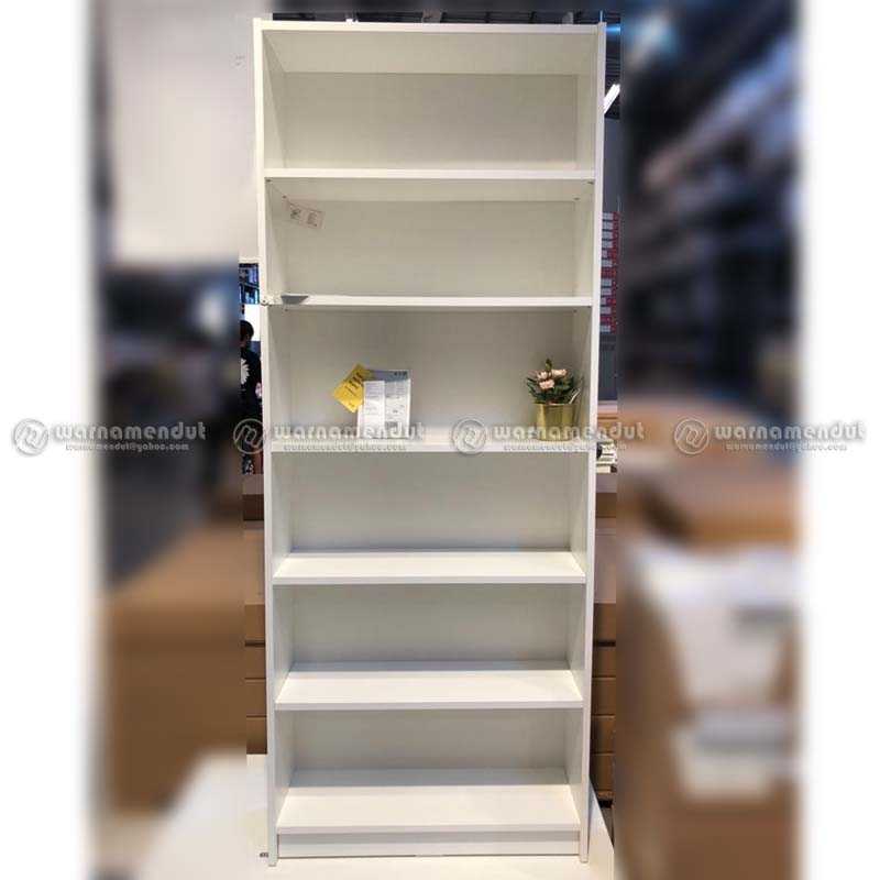 Jual IKEA BILLY Rak buku warna putih ukuran 80x28x202 cm | Jakmall.com