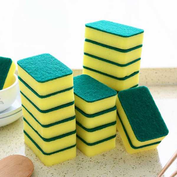 Jual sponge cuci piring pembersih kitchen dishwahing magic