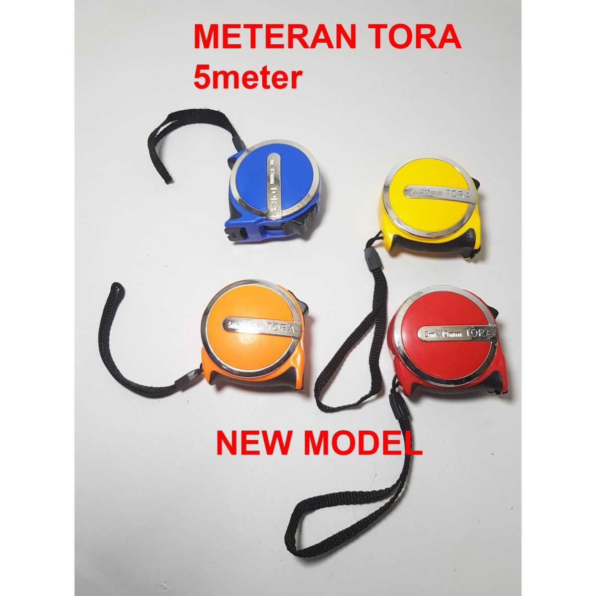 Jual Tora Rol Meteran 5 Meter x 19 mm made taiwan ( tahan di