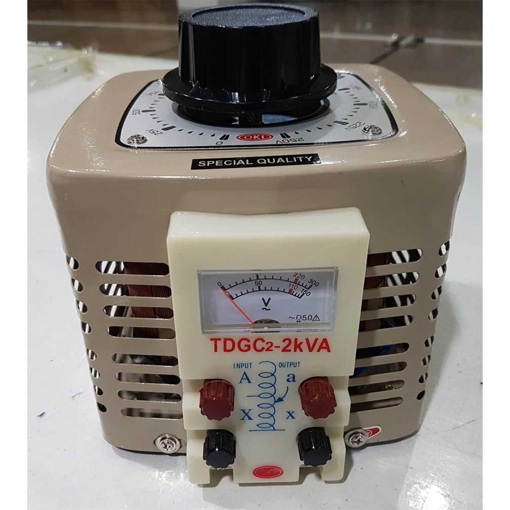 Jual adjustable ac voltage regulator 2000w ( 0V s/d 250 volt AC )