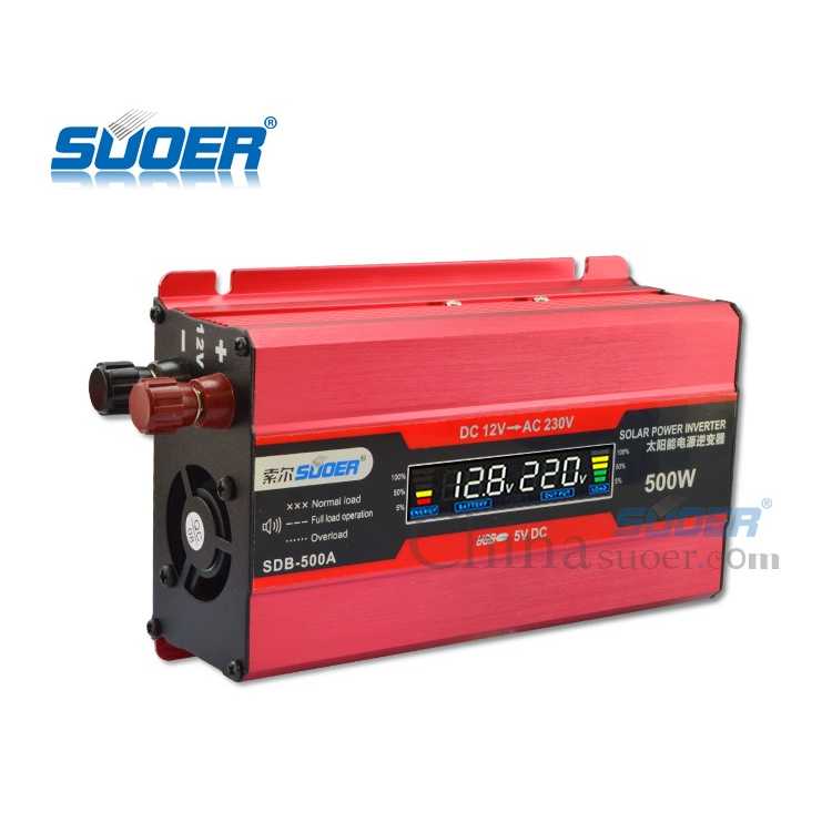 Jual Inverter SUOER 500w SDB-500A with LCD Display | Jakmall.com
