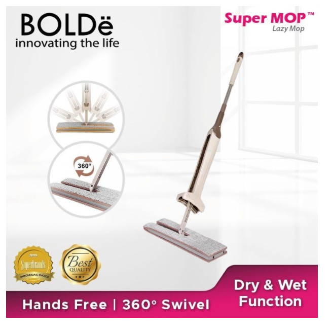 Jual BOLDe Lazy Mop Ultra Double Sided Alat Pel Praktis | Jakmall.com