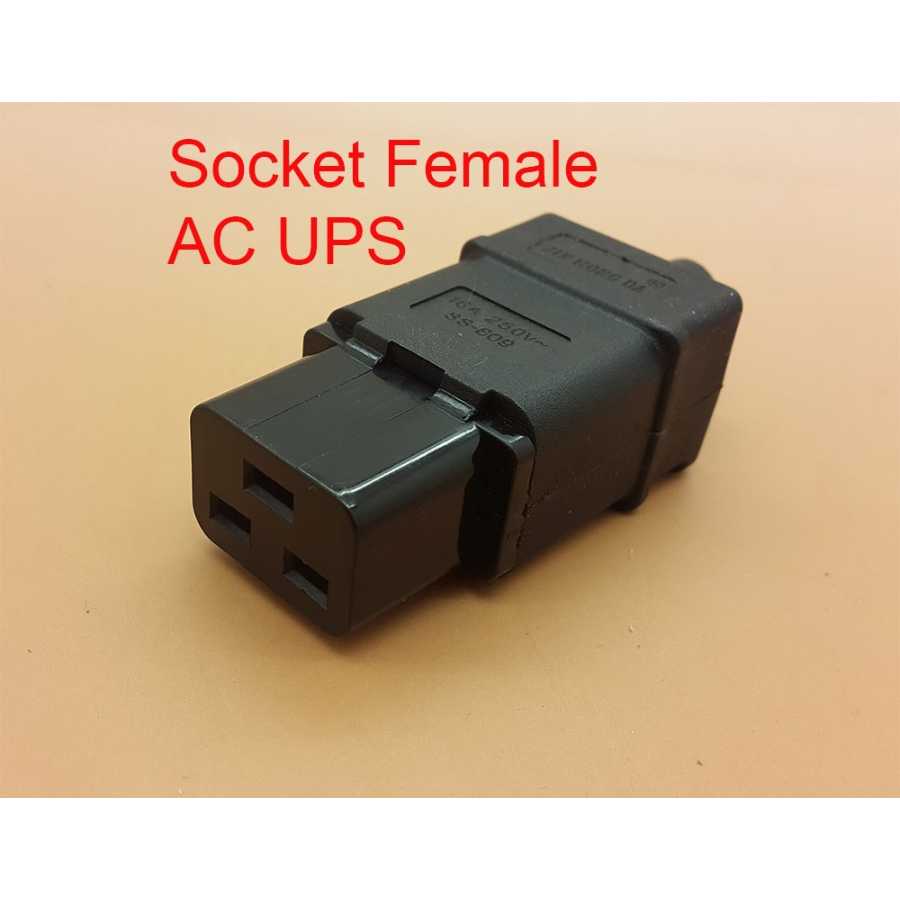 Jual Socket Female AC model UPS ( cocok untuk watt besar )