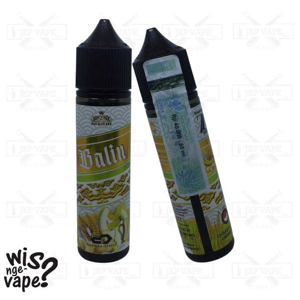 Jual Balin Oat Banana 60ml - By Jozojo x eLiquid District Liquid