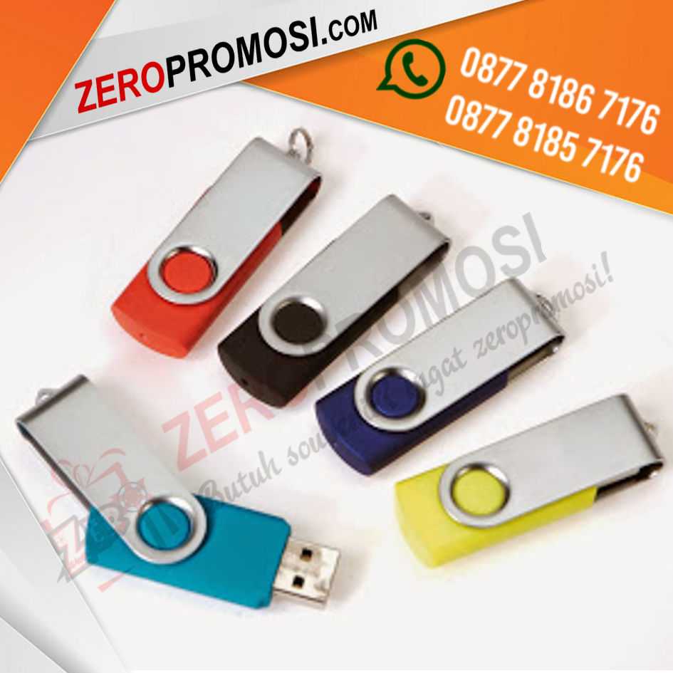 Jual Souvenir USB Flashdisk Swivel Harga murah ( FDPL11 ) - 4GB